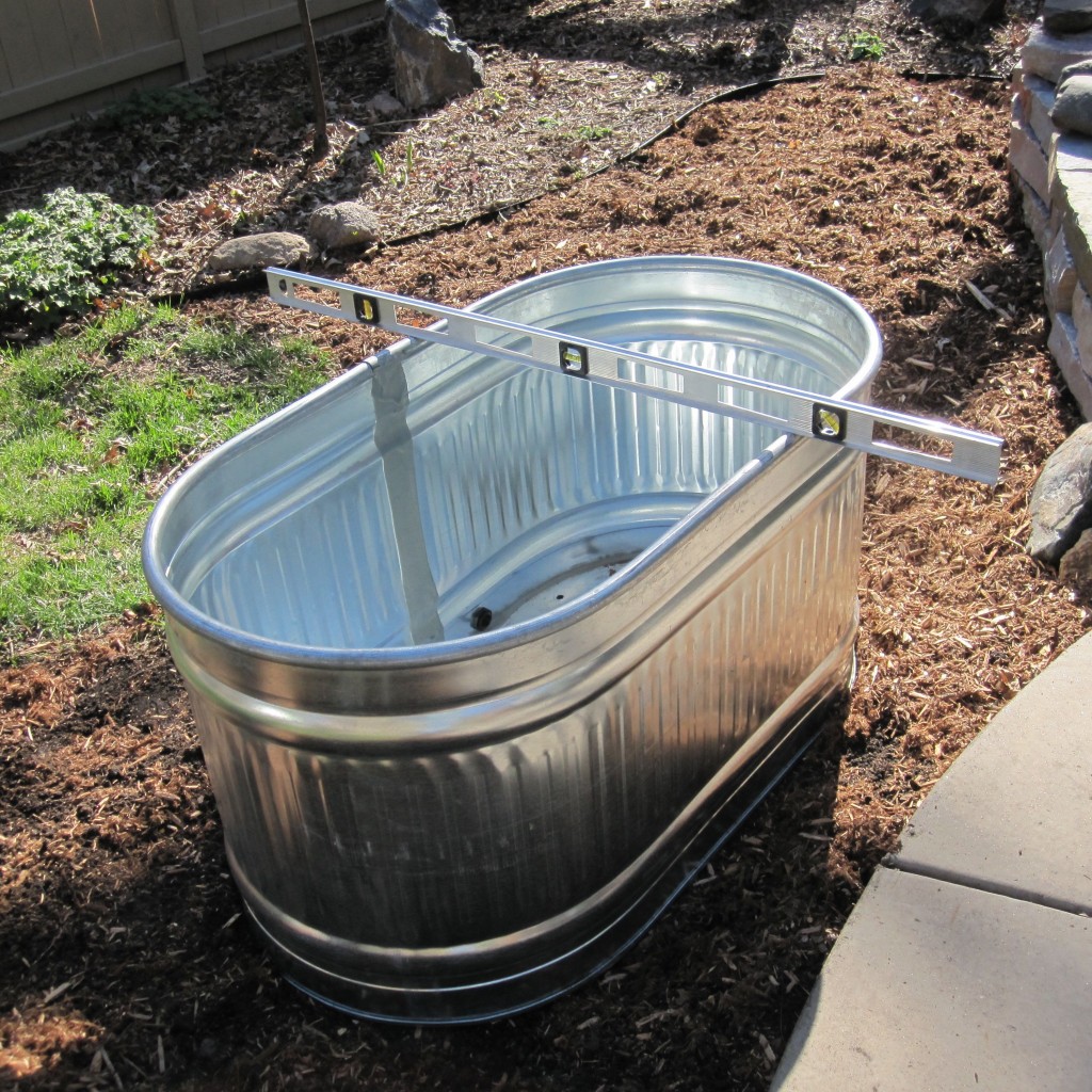 Turning Cattle Troughs Into Raised Bed Gardens @ Livin' Thing